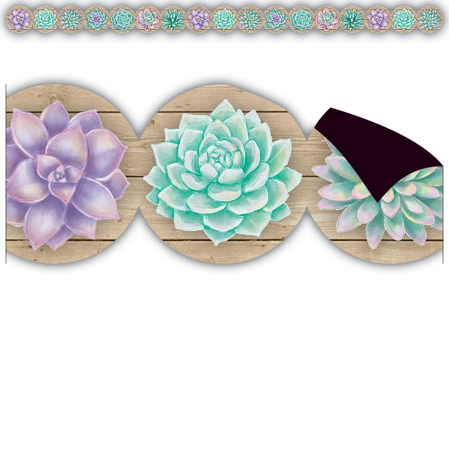Rustic Bloom Magnet Border | Teachables Educational Supply Store