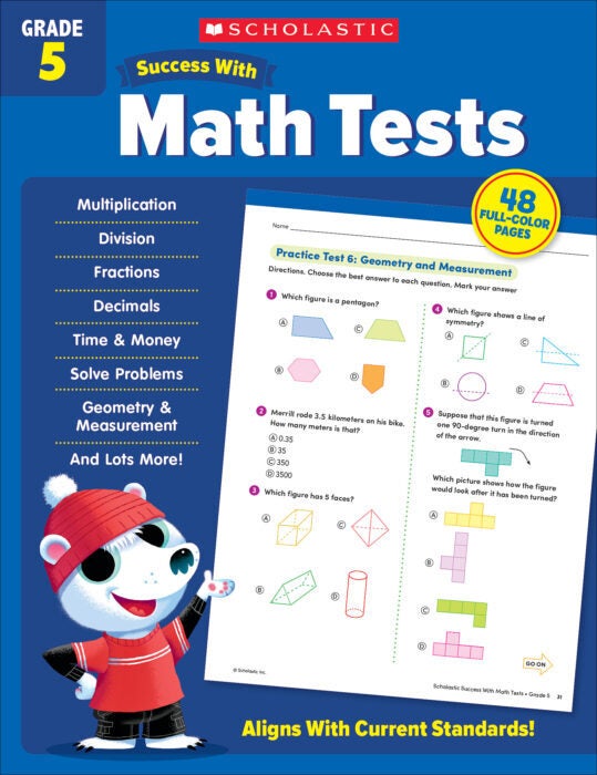 MATH TEST GRADE 5 | Teachables Educational Supply Store