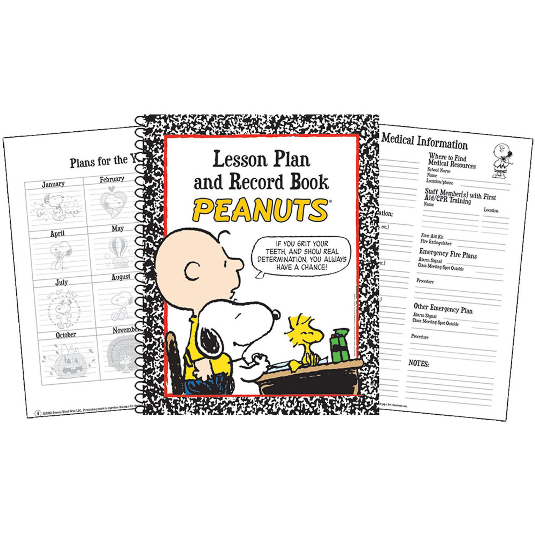 Peanuts® Lesson Plan Book | Teachables Educational Supply Store