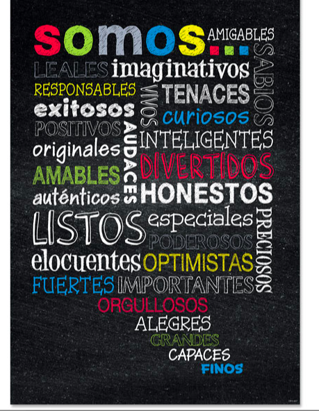 SOMOS… SPANISH INSPIRE U POSTER | Teachables Educational Supply Store