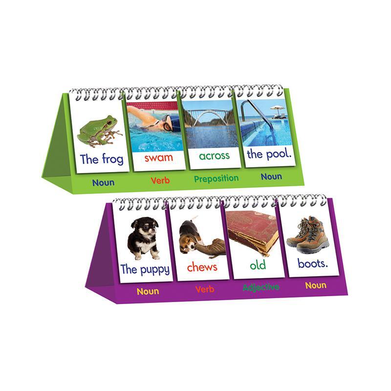 Junior Learning Sentence Flips Double-Sided Flip Stand 4-6 Grammar | Teachables Educational ...
