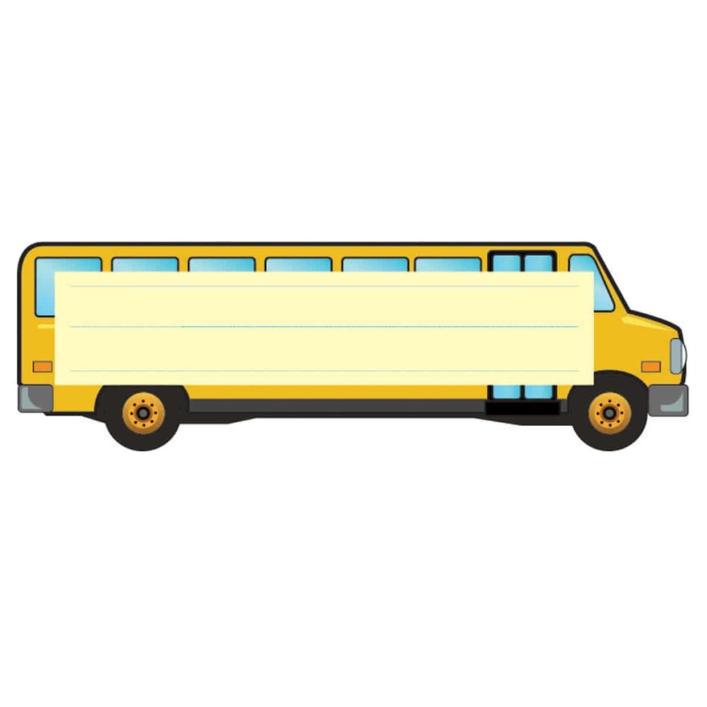 School Bus Die-Cut Name Plates (30 ct.) | Teachables Educational Supply ...